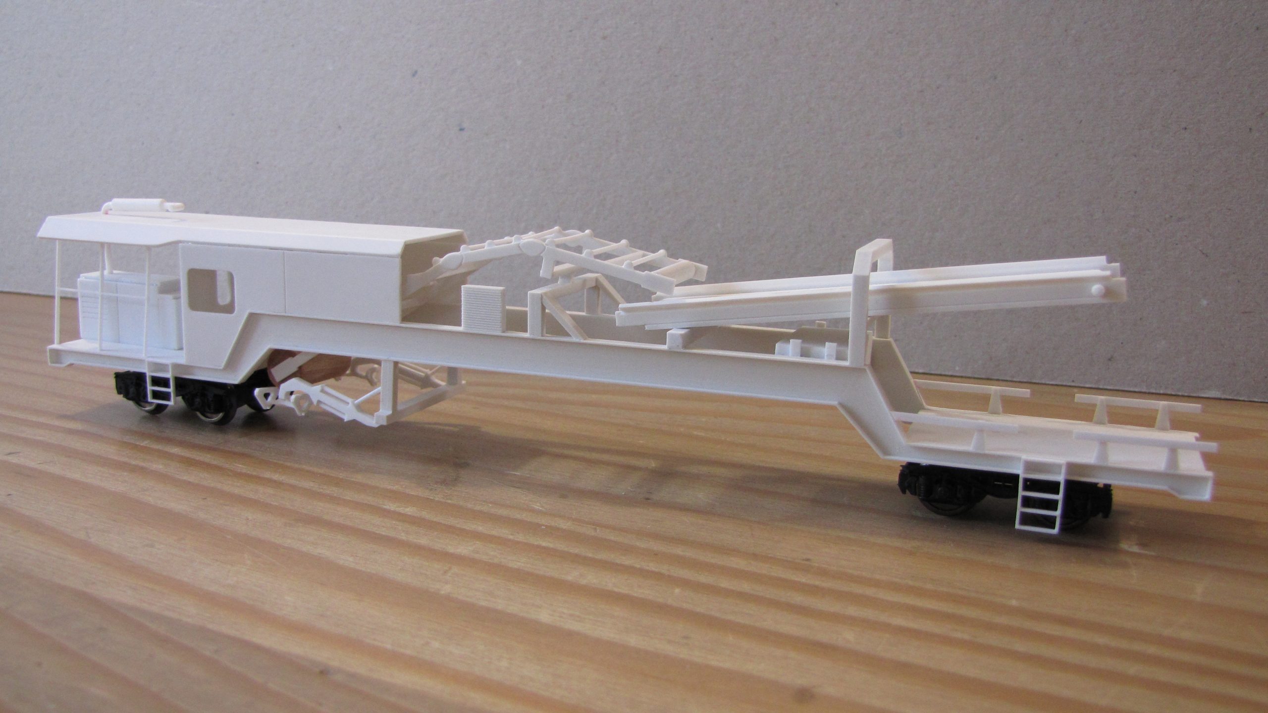 Machbarkeitsstudie Gleisumbauzug - Modellbau-Unikate